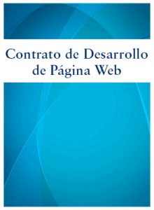 Contrato de Desarrollo de Página Web - Modelo en Word